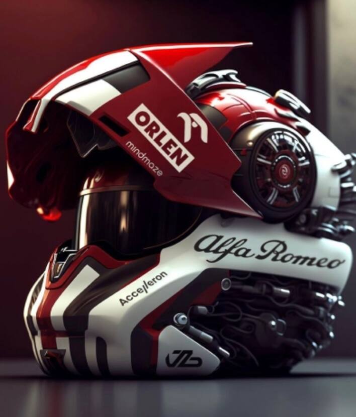 F1 2023, i caschi dei piloti in versione futuristica. Foto | Sky Sport