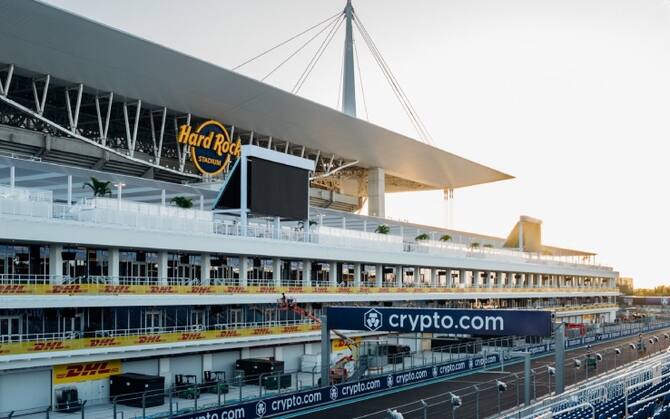 F1, a Miami nuovo paddock nell'Hard Rock Stadium. Foto | Sky Sport