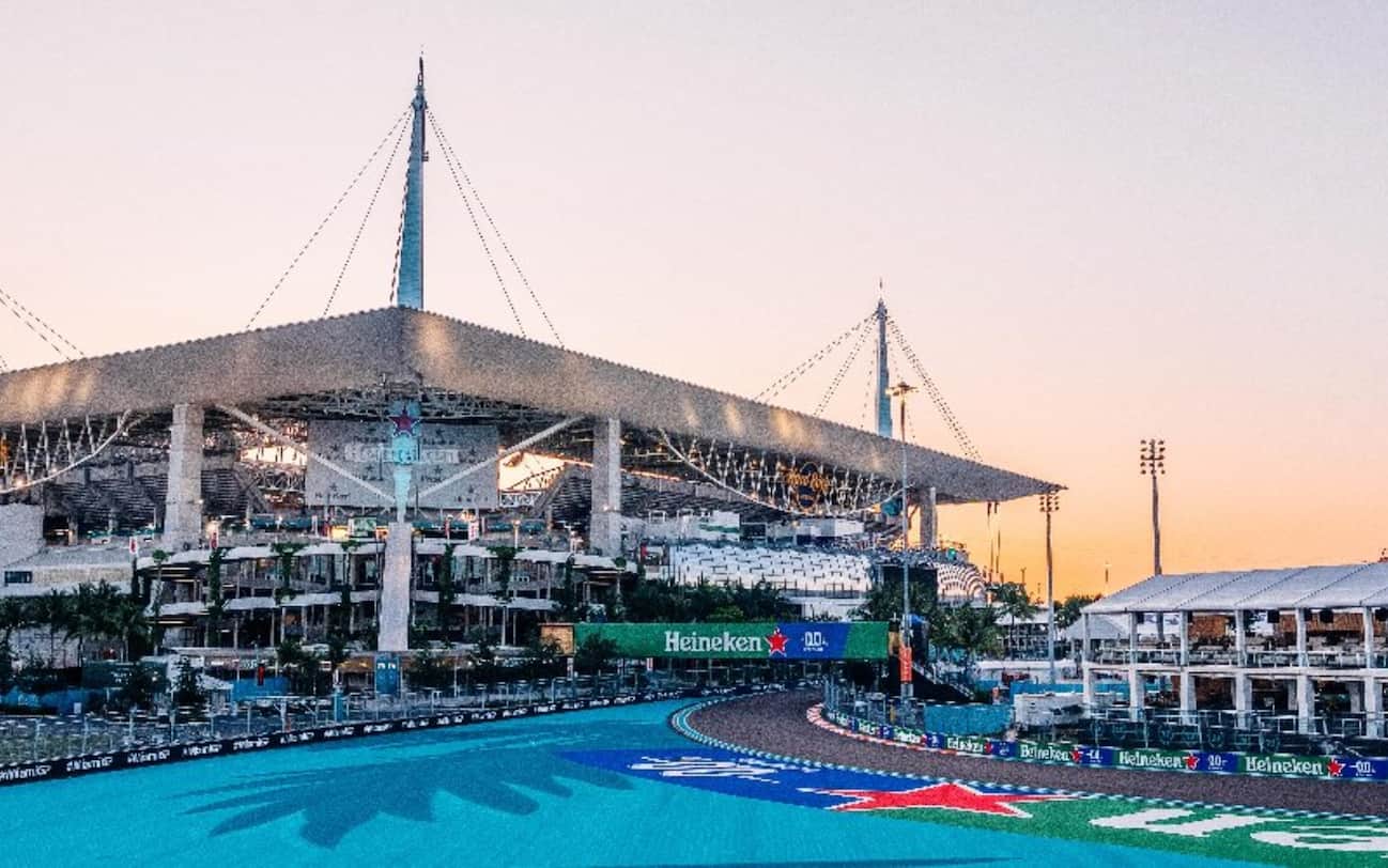 F1, a Miami nuovo paddock nell'Hard Rock Stadium. Foto | Sky Sport