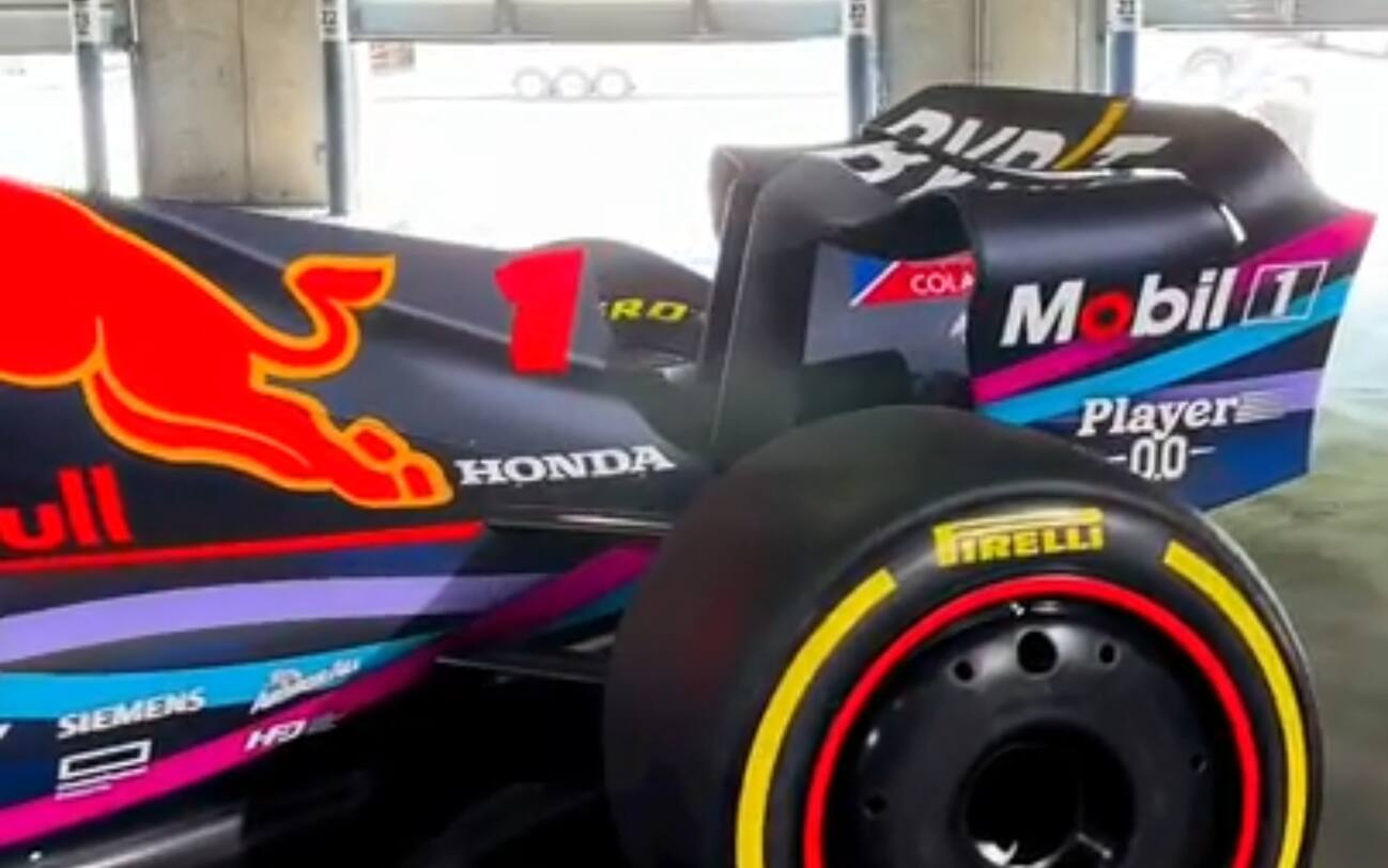 F1, Red Bull ha svelato la livrea speciale della RB19 al GP di Miami ...