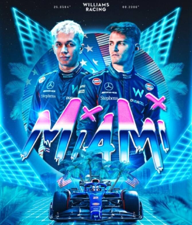 F1 a Miami, si scatena la fantasia: le locandine del GP postate dai ...