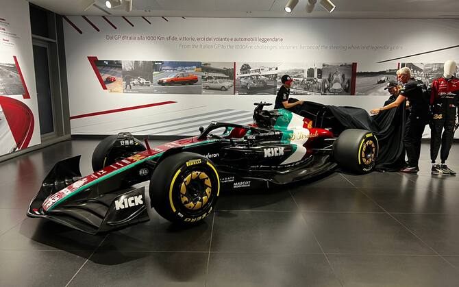 F1, l'Alfa Romeo verso il GP di Monza: la livrea speciale e la nuova 33 ...