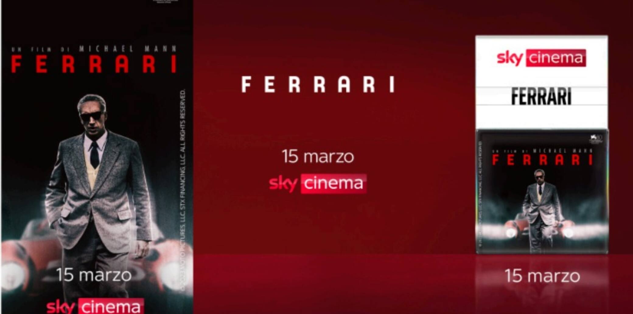 Ferrari, il film su Sky: appuntamento dal 15 marzo | Sky Sport