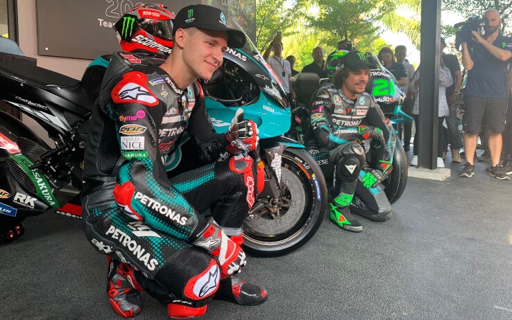 Quartararo sulla nuova Yamaha Petronas MotoGP: 'Team forte, puntiamo in ...