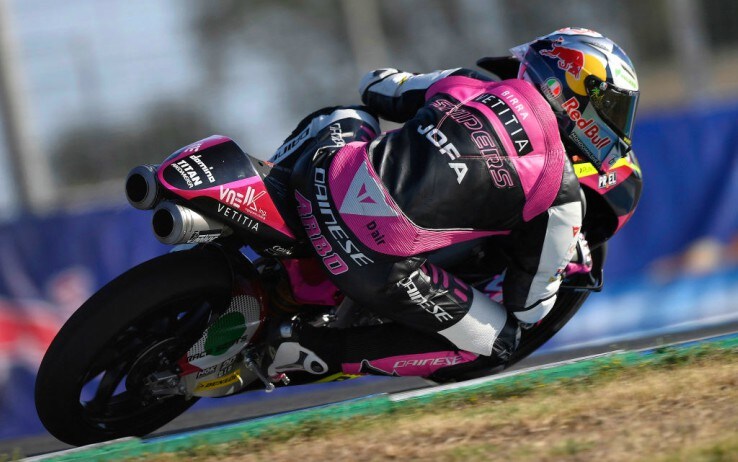 Moto 3, GP Austria Spielberg 2020, Libere 2: 1° Arbolino, 4° Vietti ...