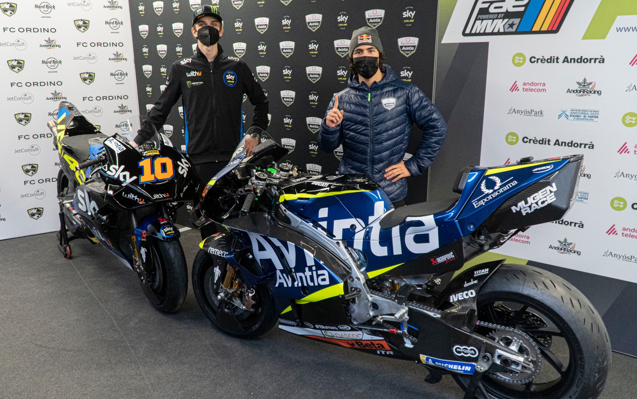 MotoGP, Esponsorama Racing presenta Sky VR46 Avintia e Avintia Racing ...