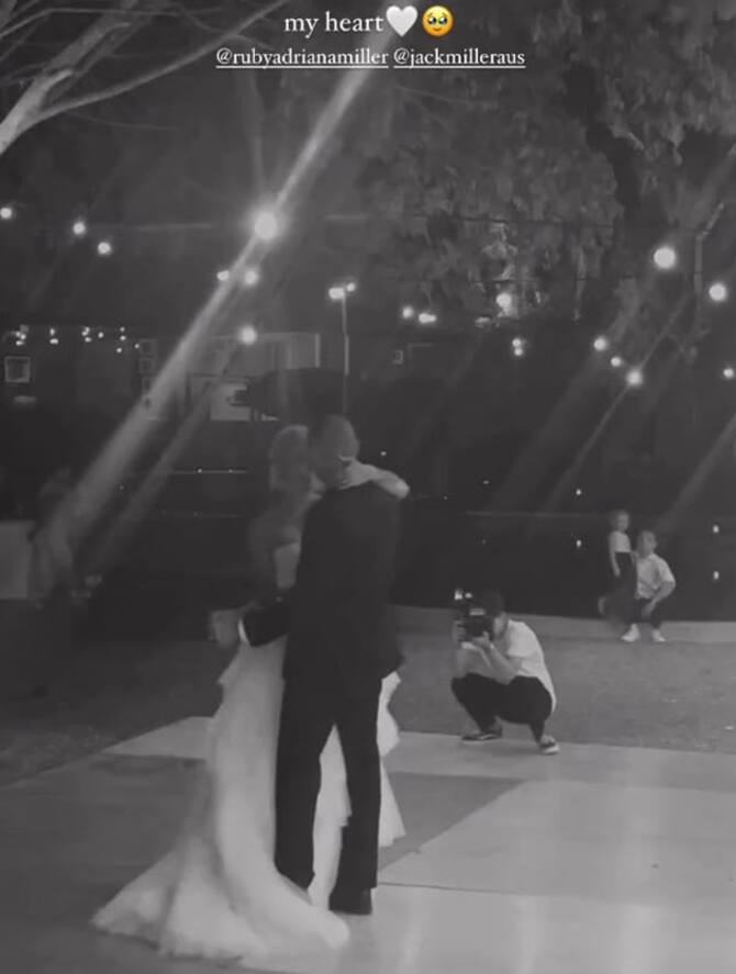 Jack Miller e Ruby Adriana Mau si sono sposati in Australia. Foto | Sky ...