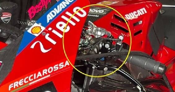 Ducati, come funziona il comando a farfalla sul semi-manubrio visto ai ...