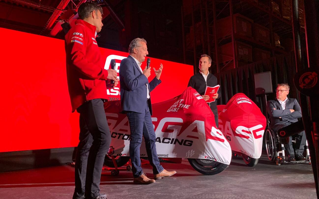 Gas Gas in MotoGP, presentata la nuova livrea della moto di P ...