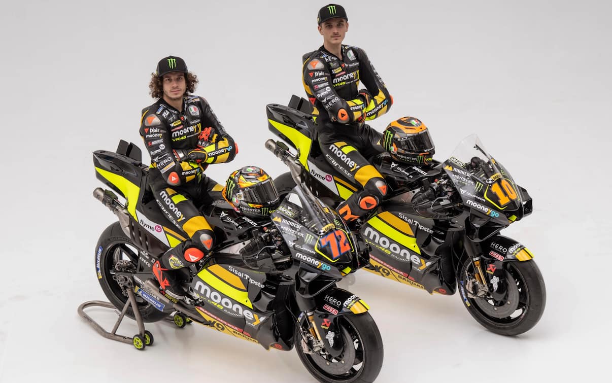 Mooney VR46 in MotoGP, la nuova moto di Bezzecchi e Marini per il 2023. FOTO | Sky Sport