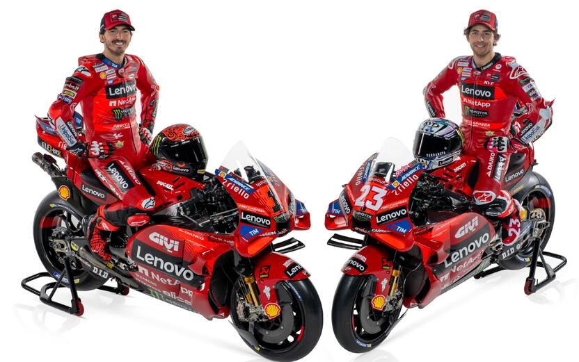 Bagnaia Ducati, il campione del mondo della MotoGP rinnova fino al 2026 ...