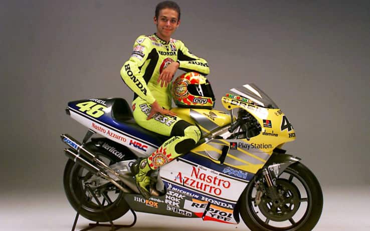 Valentino Rossi, tutte le moto della carriera del Dottore in MotoGP ...