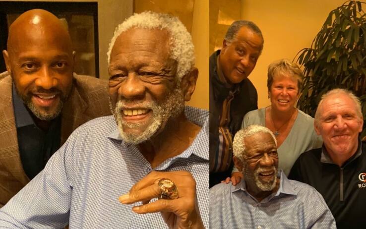 NBA, Bill Russell accetta l’anello della Hall of Fame dopo 44 anni ...