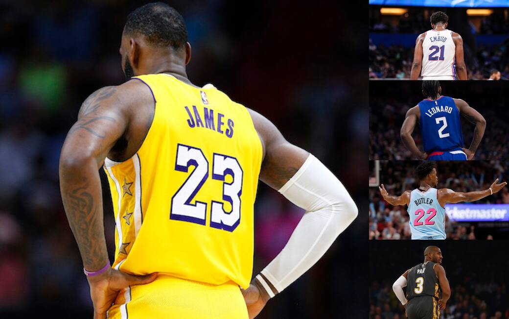 NBA, i numeri più indossati dai giocatori nel 2019-20: il più gettonato ...