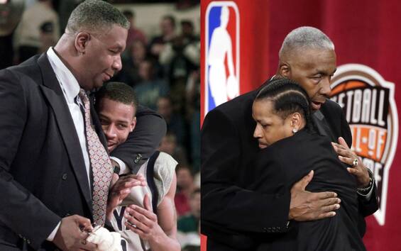 NBA, Allen Iverson alla Hall of Fame: 'Coach Thompson mi ha salvato la ...