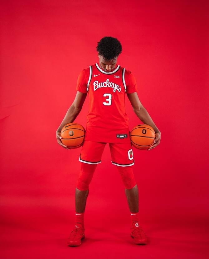 Bronny James posa con la maglia di Ohio State: indizio sul futuro del ...