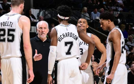 NBA, nessuna squadra perde così fragorosamente come i San Antonio Spurs ...