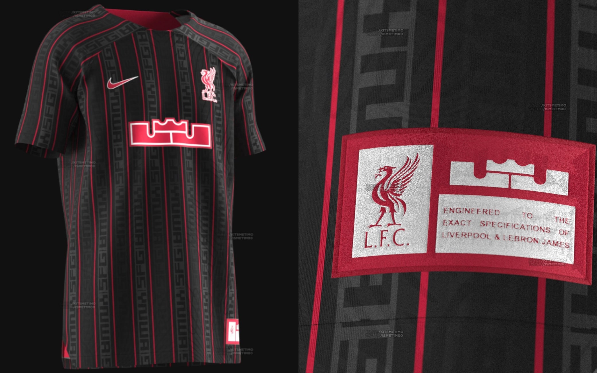 Liverpool x Lebron James, la maglia svelata da Footy Headlines | Sky Sport
