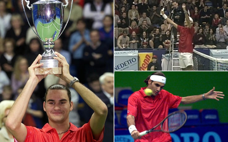 Roger Federer, 20 anni fa a Milano il primo trionfo in un torneo ATP ...