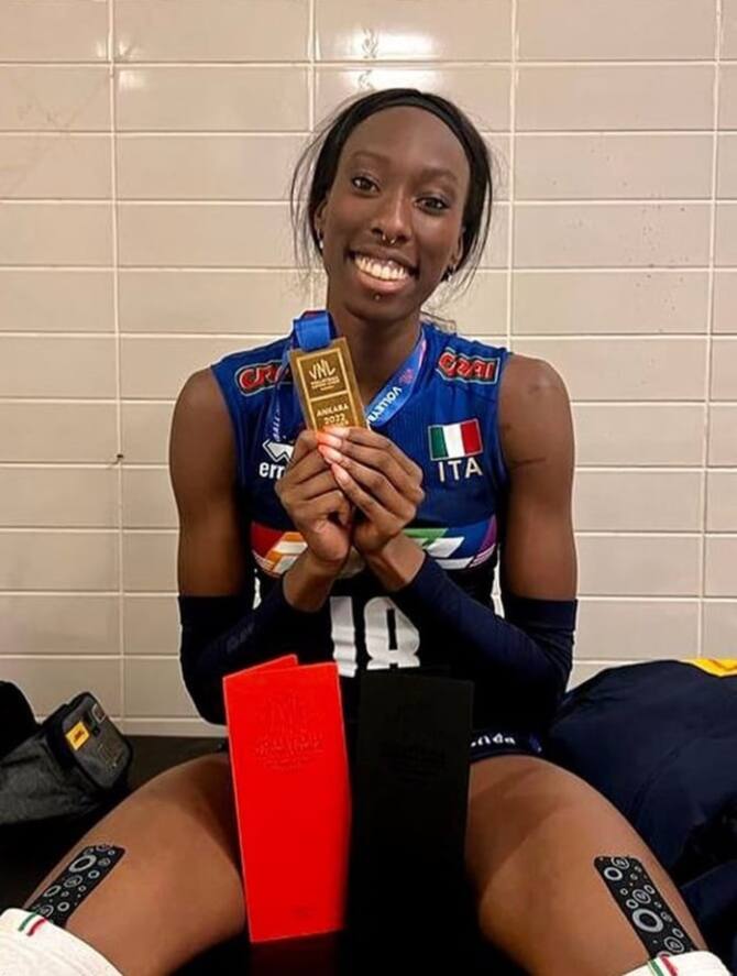 Paola Egonu, nuovo fidanzato: il pallavolista Michal Filip | Sky Sport