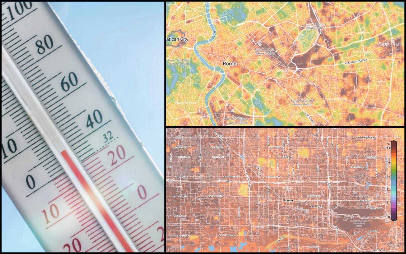 Ondata di caldo record in tutto il mondo, da Roma a Phoenix: guarda le mappe di calore | Sky TG24