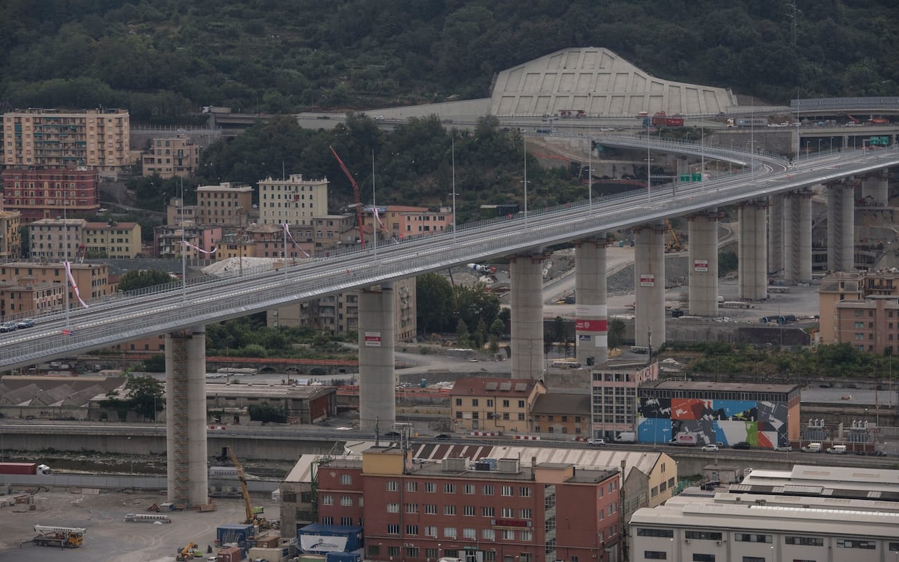 Nuovo ponte di Genova, tutte le immagini dell'inaugurazione. FOTO
