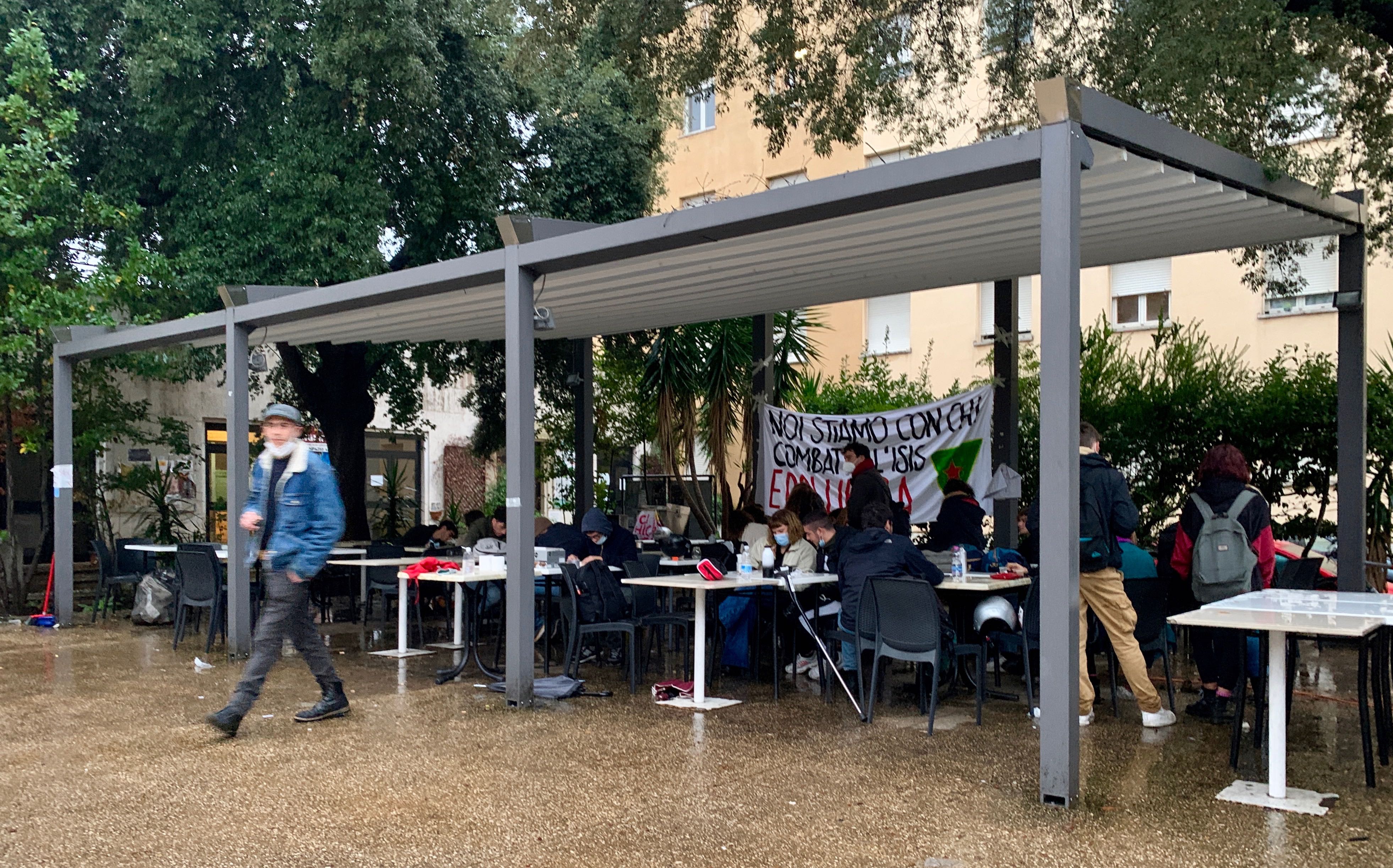 Tra teatro e aule studio, la Roma all'aperto che sopravvive al Covid