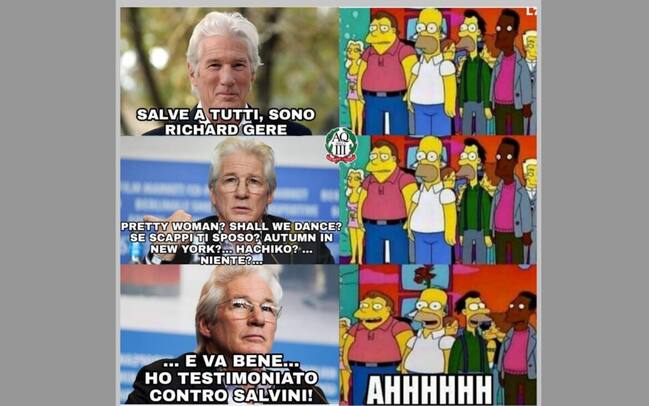 Per Meloni Richard Gere cerca visibilità con processo Open Arms ...