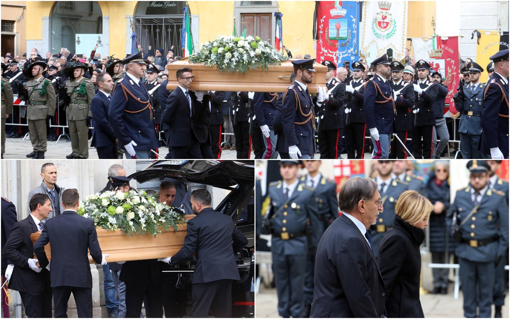 L’ultimo saluto a Roberto Maroni: a Varese i funerali di Stato. FOTO ...
