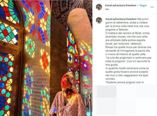 Alessia Piperno, il racconto dell'arresto e della prigionia in Iran nel ...