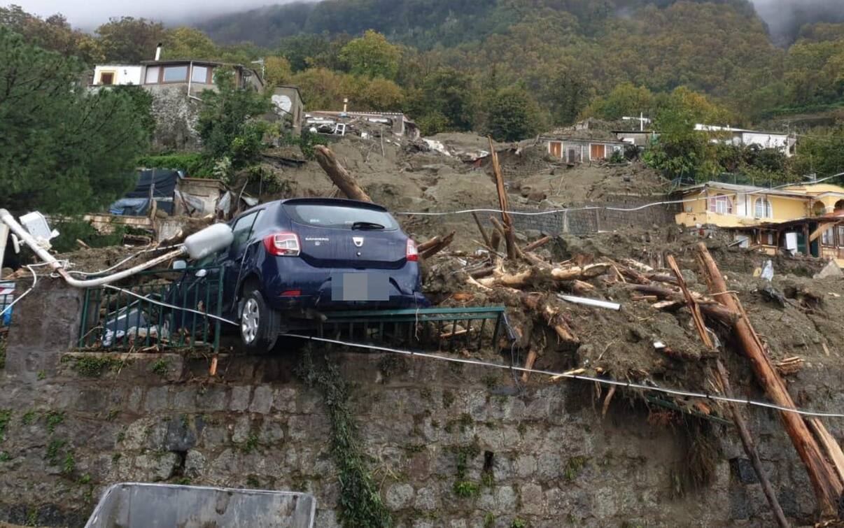 Frana a Ischia, cosa è successo a Casamicciola. FOTO | Sky TG24