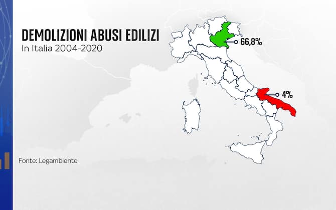 L’abusivismo edilizio in Italia: i dati sugli edifici e i costi per ...
