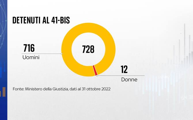41 bis, quanti sono i detenuti e cosa prevede | SKY TG24