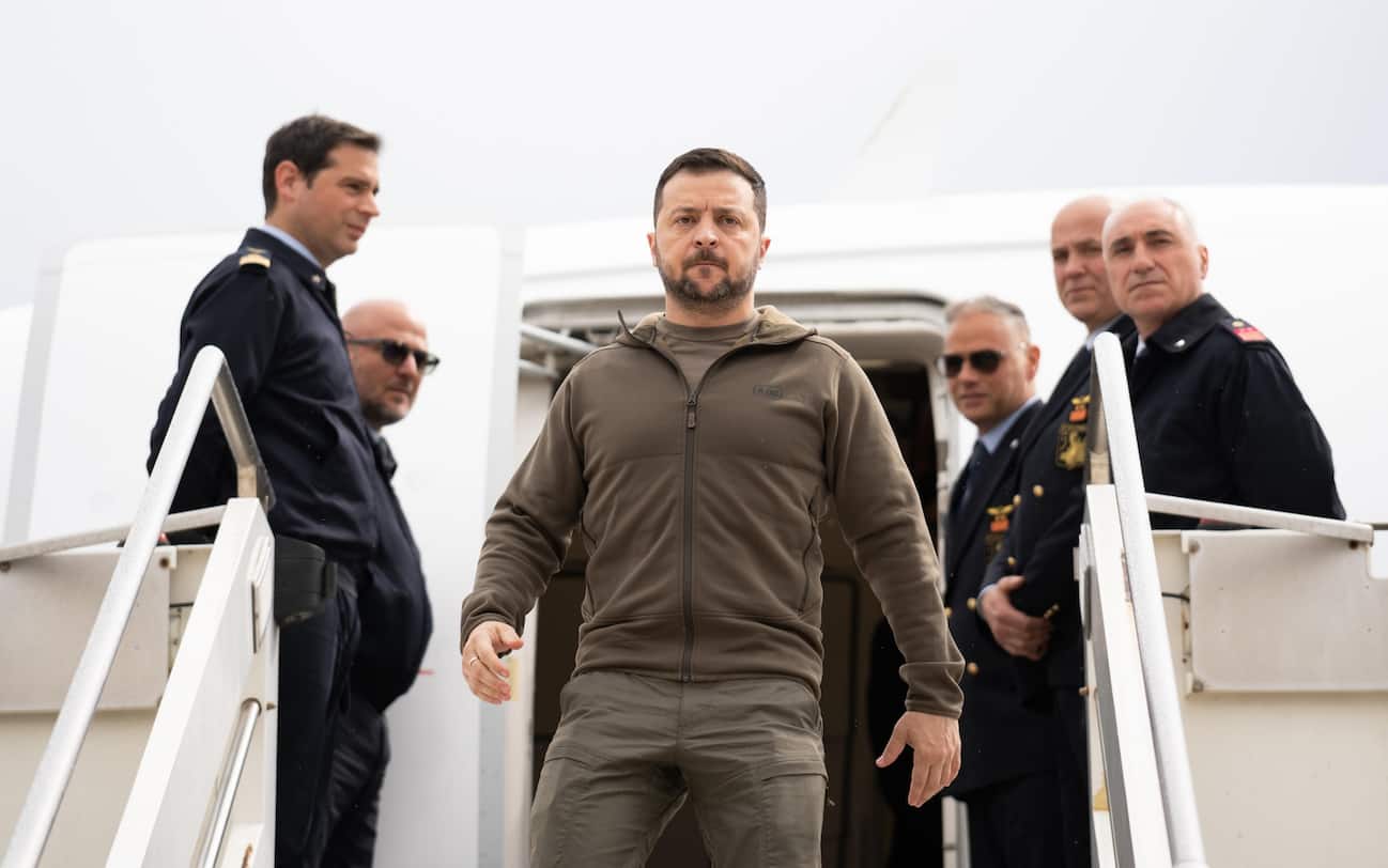 Zelensky incontra Mattarella a Roma: 'La nostra vittoria è la pace ...