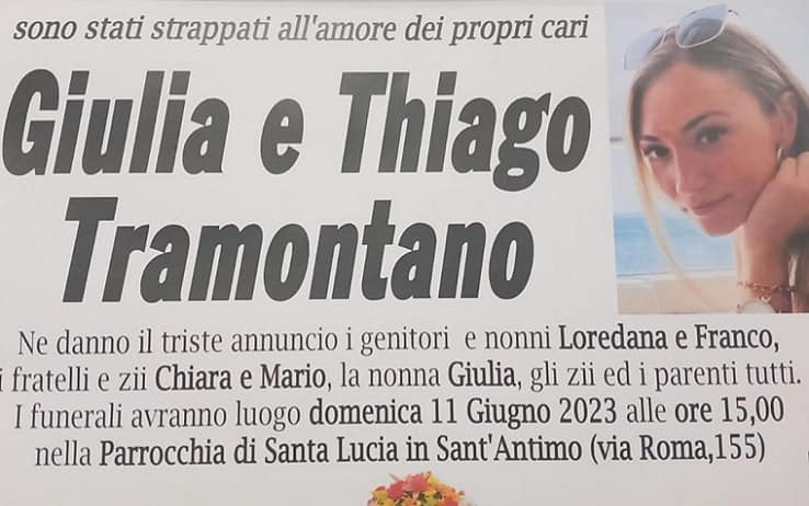 Omicidio Giulia Tramontano, a Sant'Antimo i funerali in forma privata | Sky TG24