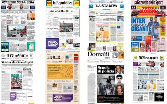 Le prime pagine dei quotidiani di oggi 12 giugno: la rassegna stampa di ...