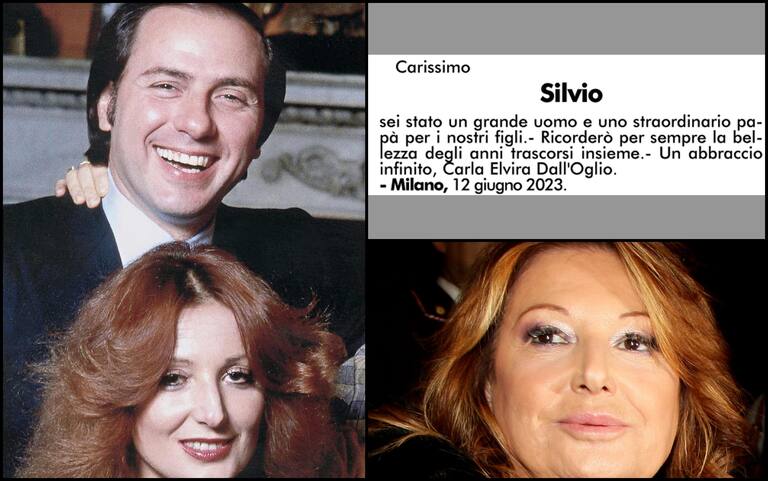 Chi è Carla Elvira dall'Oglio, prima moglie di Silvio Berlusconi | Sky TG24