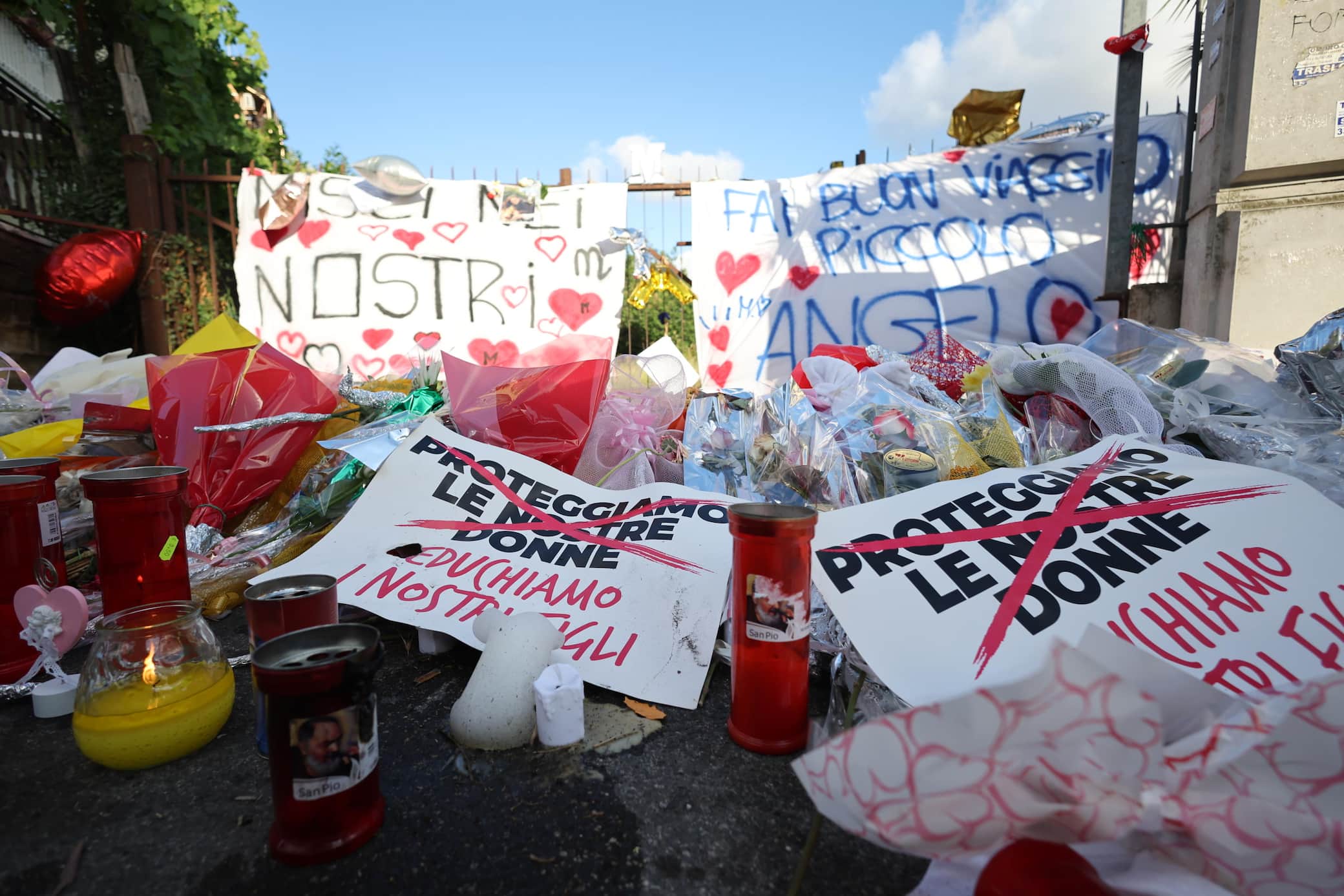 Omicidio Roma, fiaccolata nel quartiere Primavalle in ricordo di ...