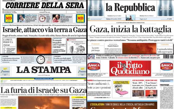 Le prime pagine dei quotidiani di oggi 28 ottobre | la rassegna stampa ...