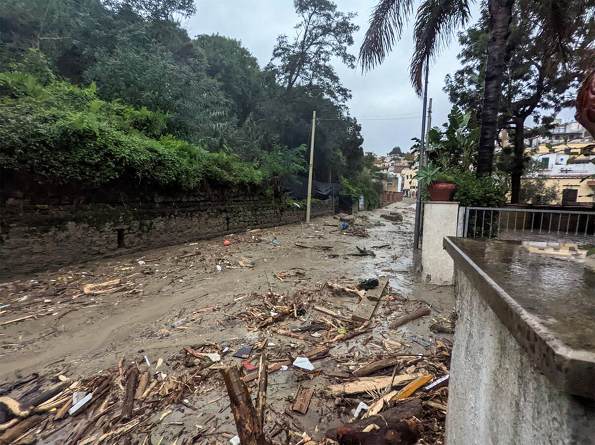 Frana a Ischia, cosa è successo a Casamicciola. FOTO | Sky TG24