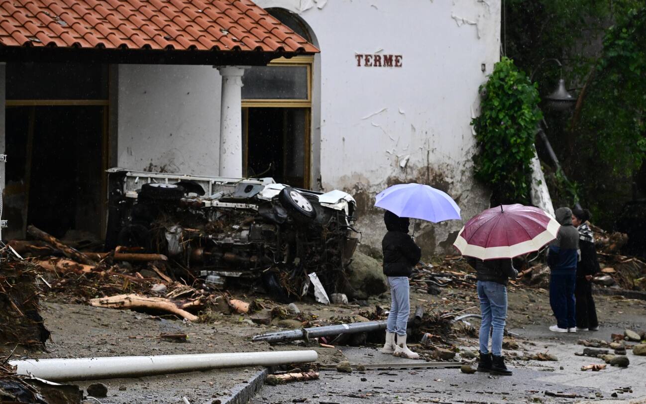 Frana a Ischia, cosa è successo a Casamicciola. FOTO | Sky TG24