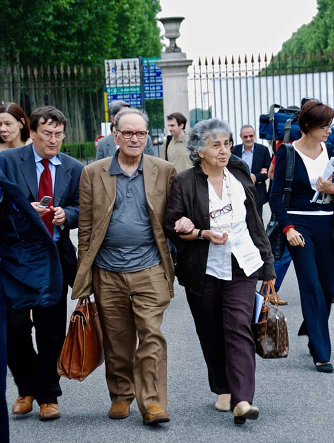 Chi è Maria Travia, la moglie di Ennio Morricone: la loro storia d ...