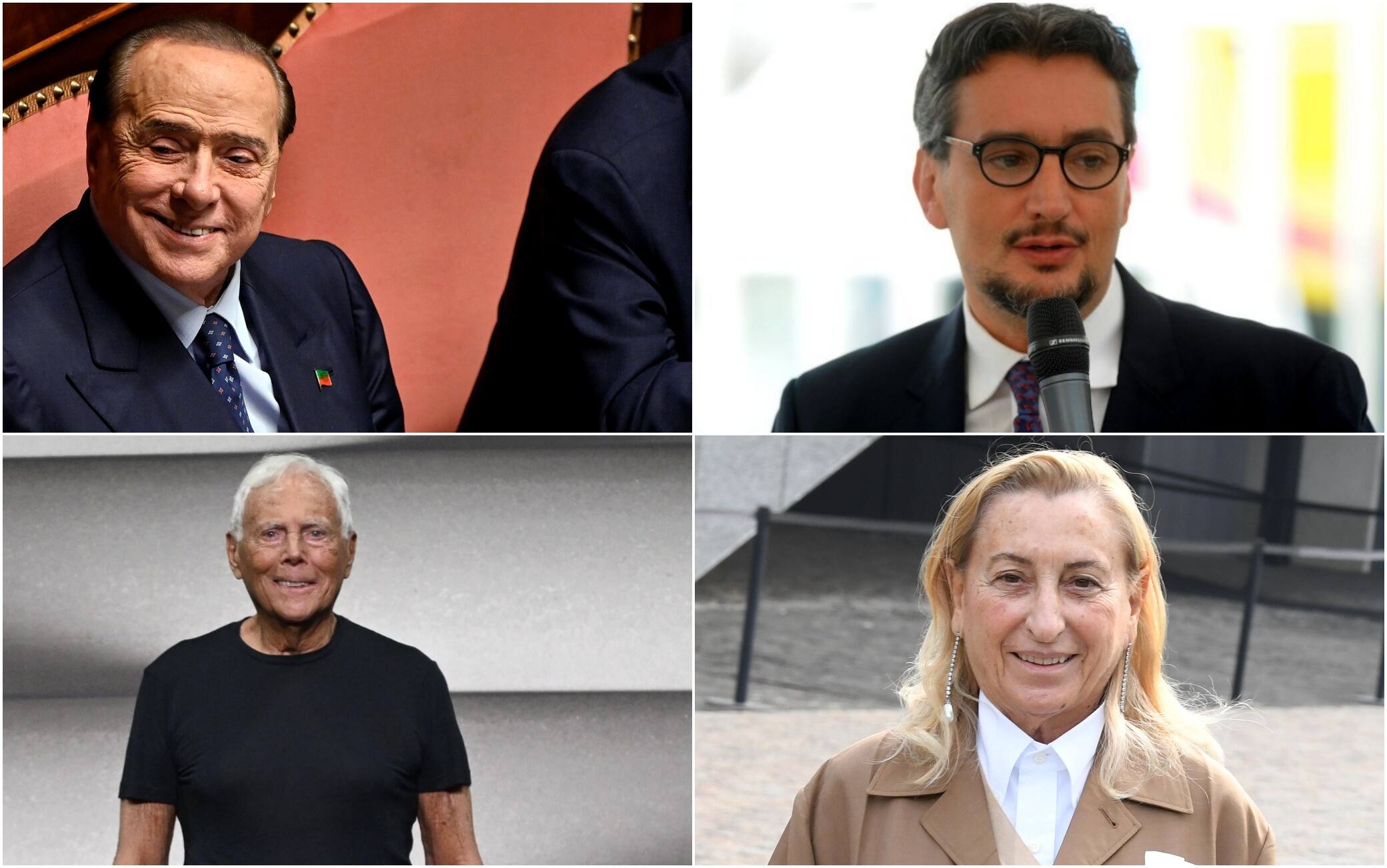 Da Ferrero a Berlusconi, da Prada a Ferrari: chi sono i 10 italiani più ...