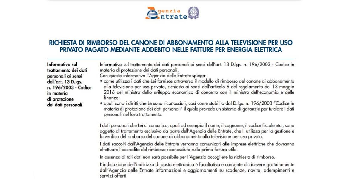 Rimborso Canone Rai, come fare richiesta e in quali casi | Sky TG24