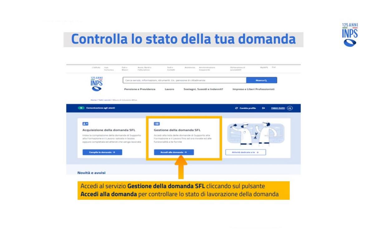 Inps Sfl, come fare domanda per supporto formazione lavoro. La guida ...