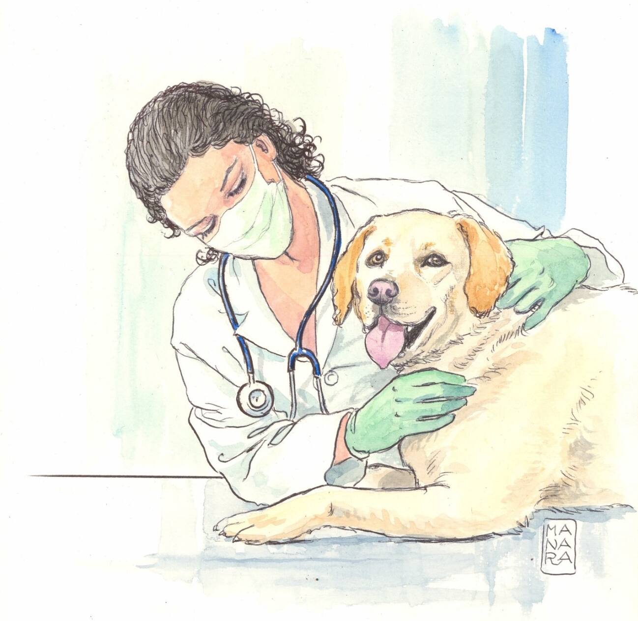 Coronavirus, Milo Manara disegna le eroine dell'emergenza in 'Lockdown ...