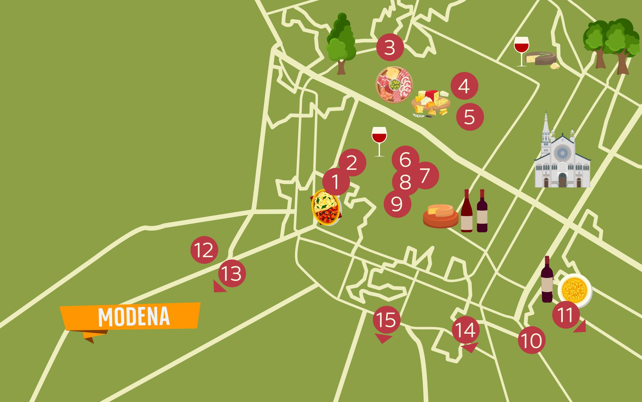 Modena on the road, 15 ristoranti da non perdere per una passeggiata ...