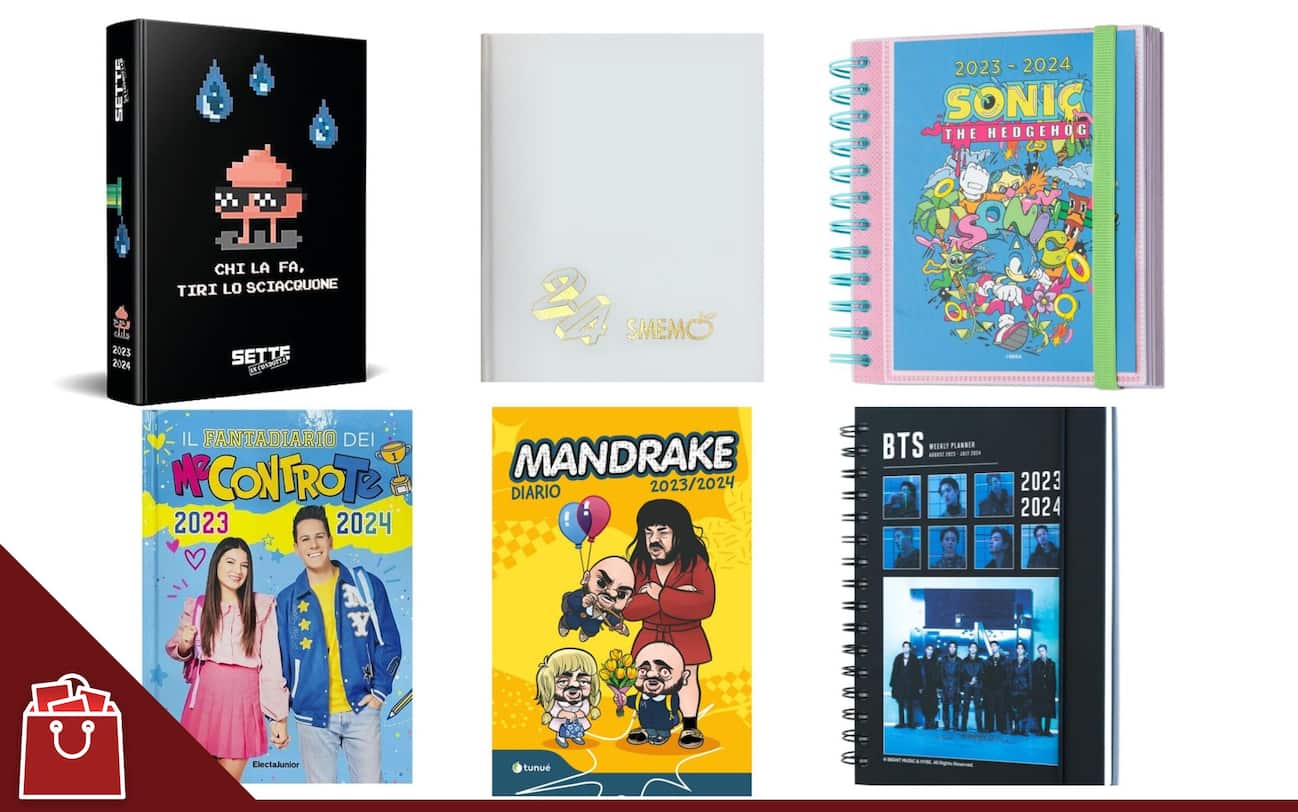 Inizio scuola, i diari scolastici più belli e desiderati del 2024