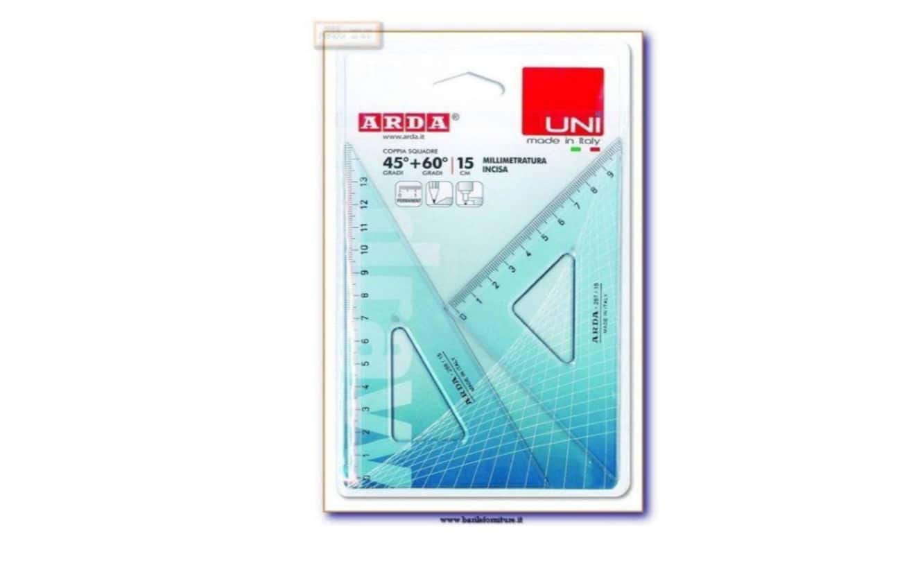Righello, squadre e compasso per il disegno tecnico: quali comprare ...