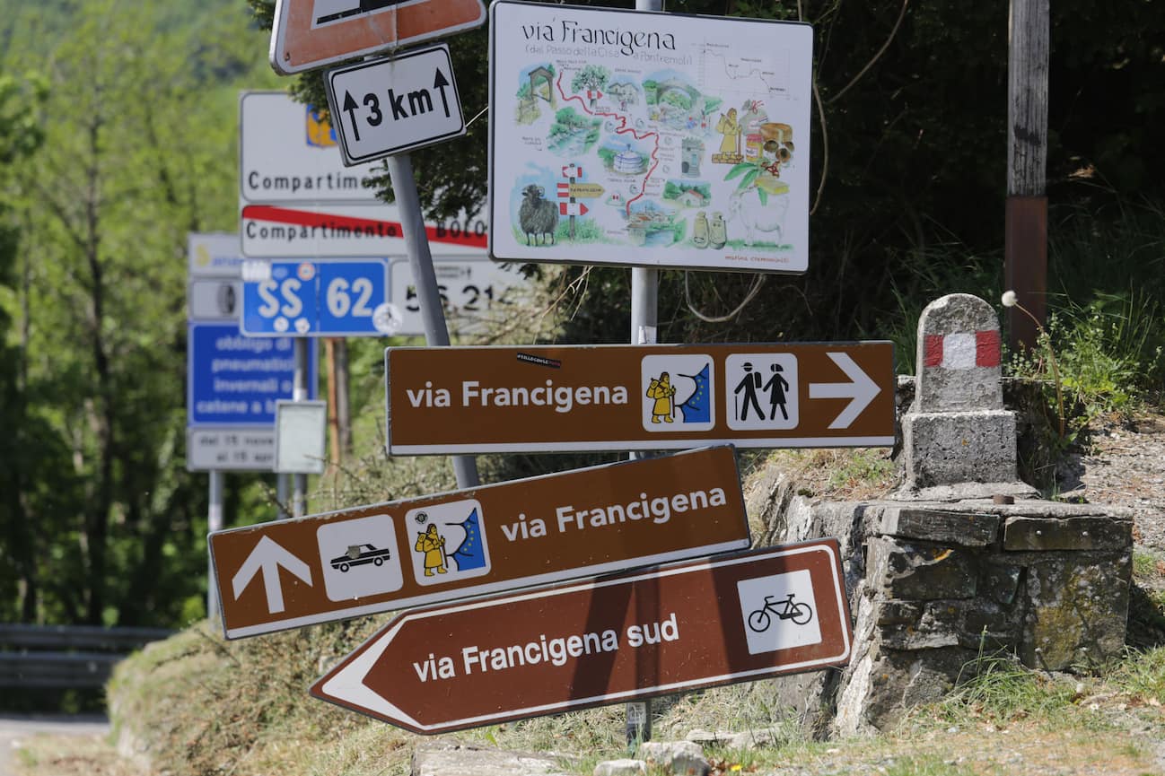 Via Francigena, le tappe italiane più belle, a piedi o in bicicletta ...